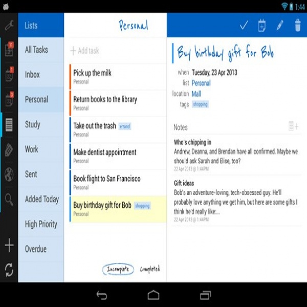 Task List App Task List Templates